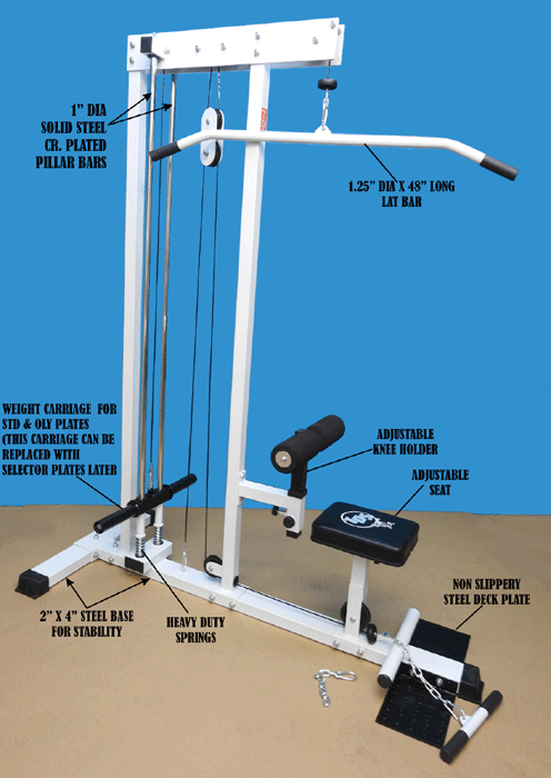 C-4650-W SUPER LAT/ROW MACHINE